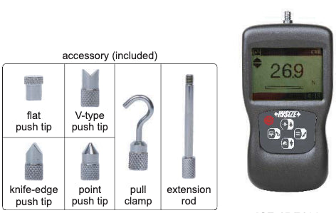 Ψηφιακό δυναμόμετρο εφελκυσμού-θλίψης (Newtonmeter Push-Pull) — Όργανα ...